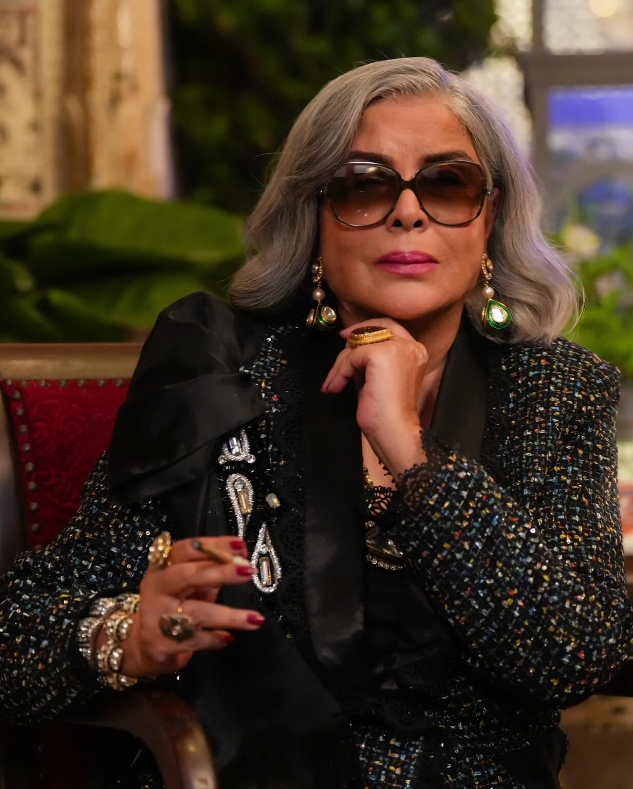 What Happened To Zeenat Aman's Eye? Ptosis